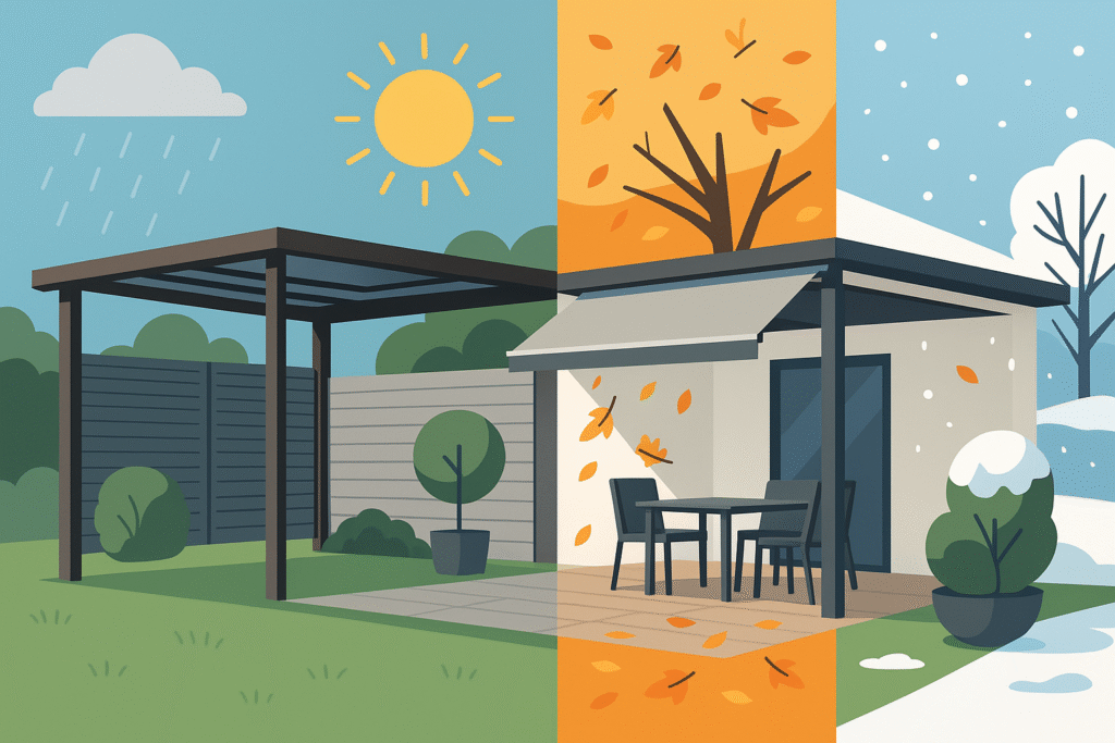 Weatherproof Outdoor Solutions: Year-Round Comfort & Protection